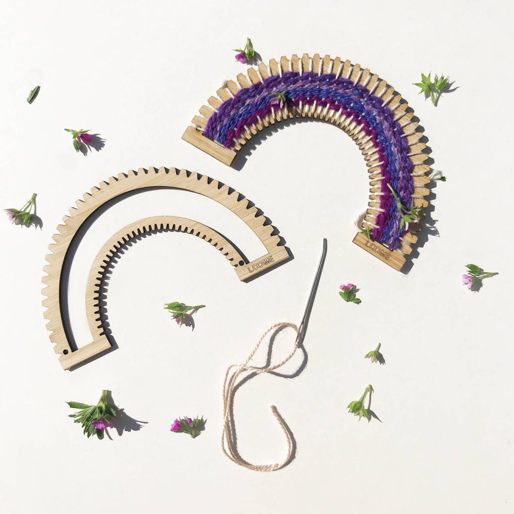 Loome Mini Rainbow/Arch Weaving Loom | Stitch & Skein