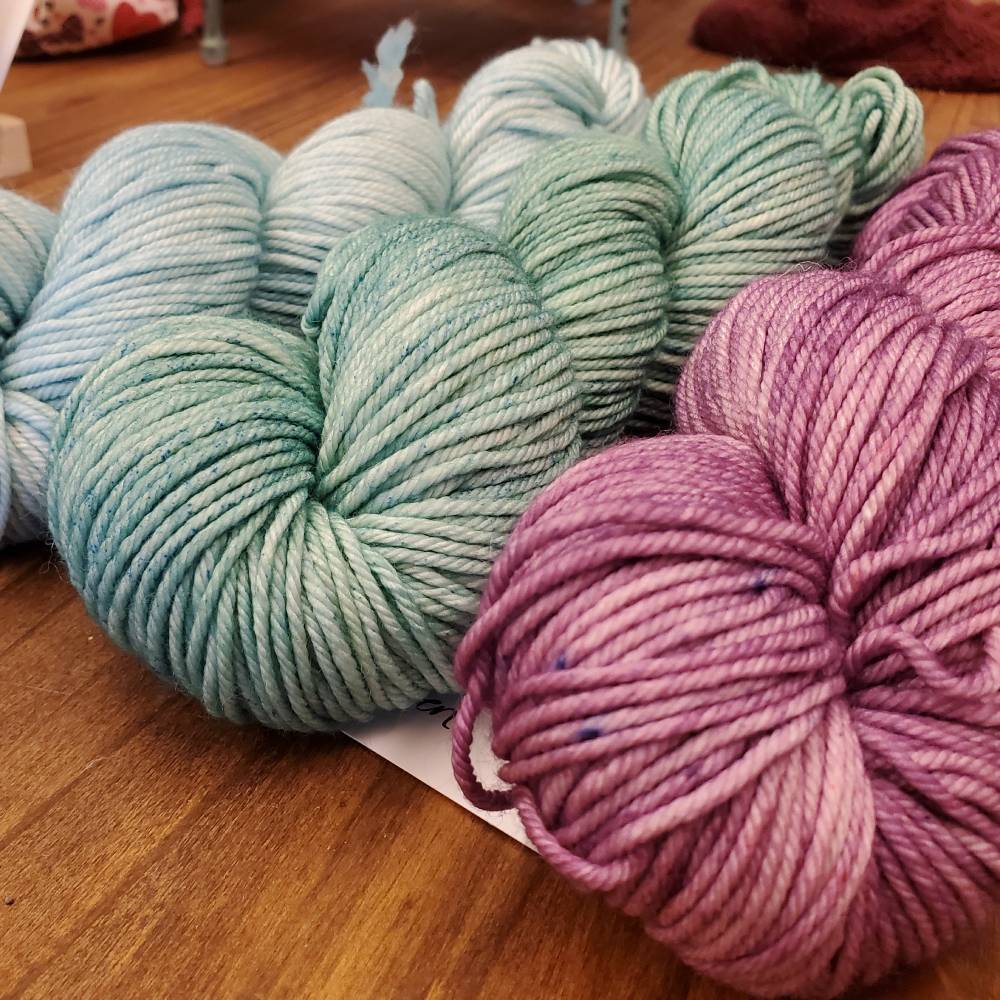 Loopy Luna Fibers Aran Weight Stitch Skein